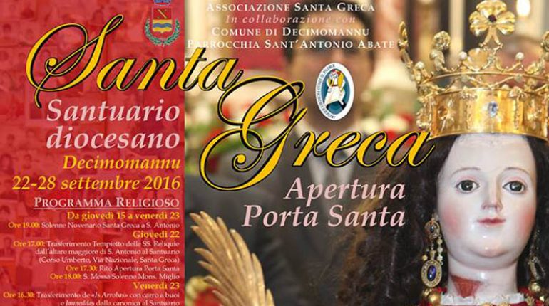 Festeggiamenti Santa Greca a Decimomannu 2023 | Tracce di Sardegna